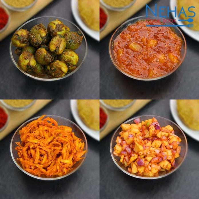 Kachumbar and sambharo recipe | sweet raw mango sambharo | gunda no ...