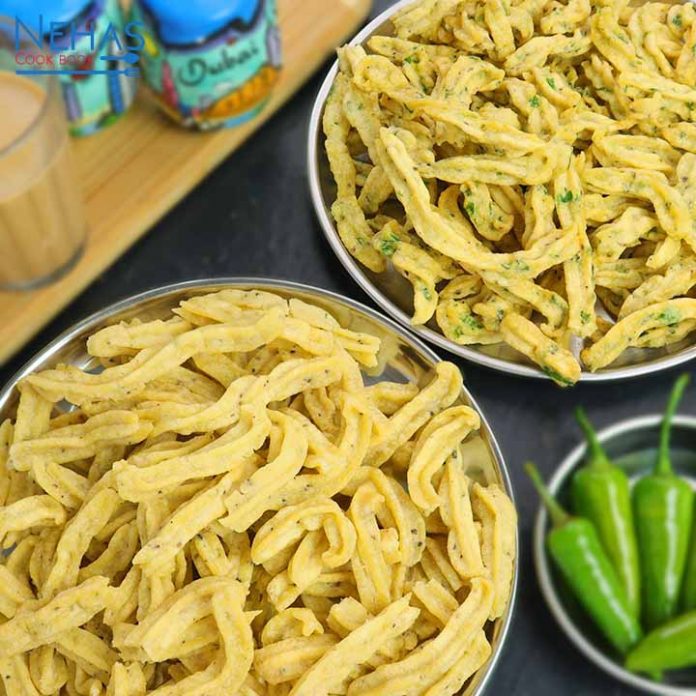 Champakali gathiya recipe | chakri gathiya recipe | how to make ...