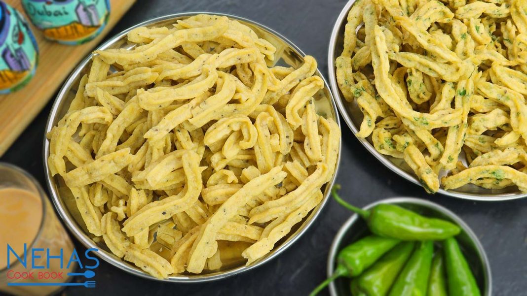 Champakali gathiya recipe | chakri gathiya recipe | how to make ...