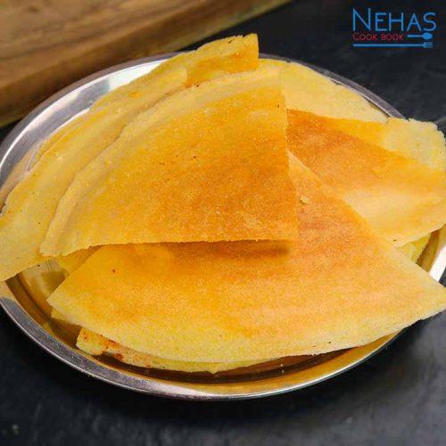 Dosa khakhra | dry dosa | how to make dry dosa | paper dosa - Breakfast ...