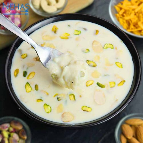 Instant rabdi recipe | quick rabdi recipe | how to make instant rabdi ...