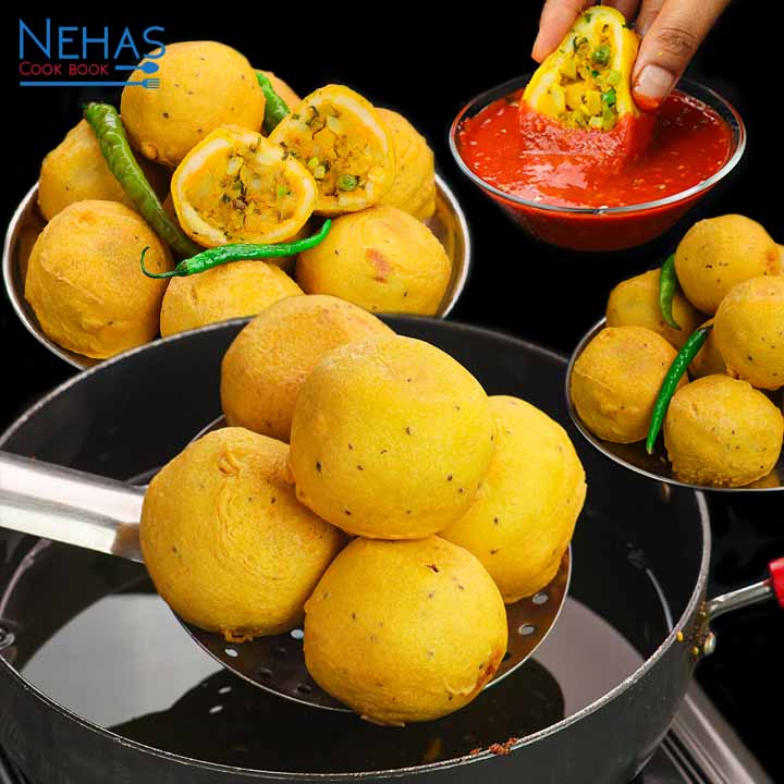 Batata vada recipe | bread batata vada | Rajasthani bread batata vada ...