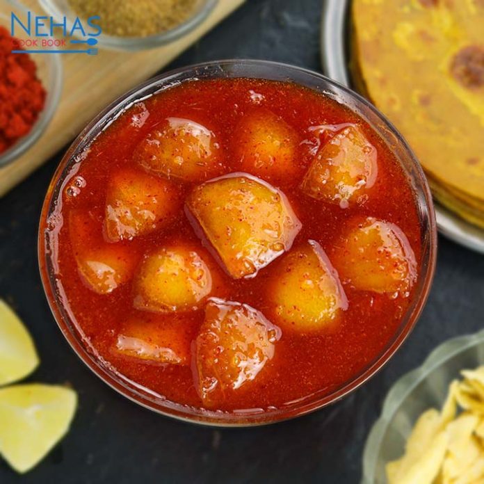 Khattu mithu limbu nu athanu | lemon pickle recipe | nimboo ka achar ...