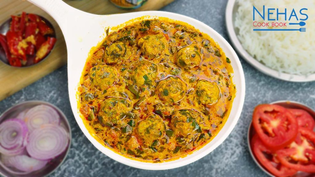 Methi ni bhaji nu shak | methi ki sabzi | methi besan ki sabzi - Nehas ...