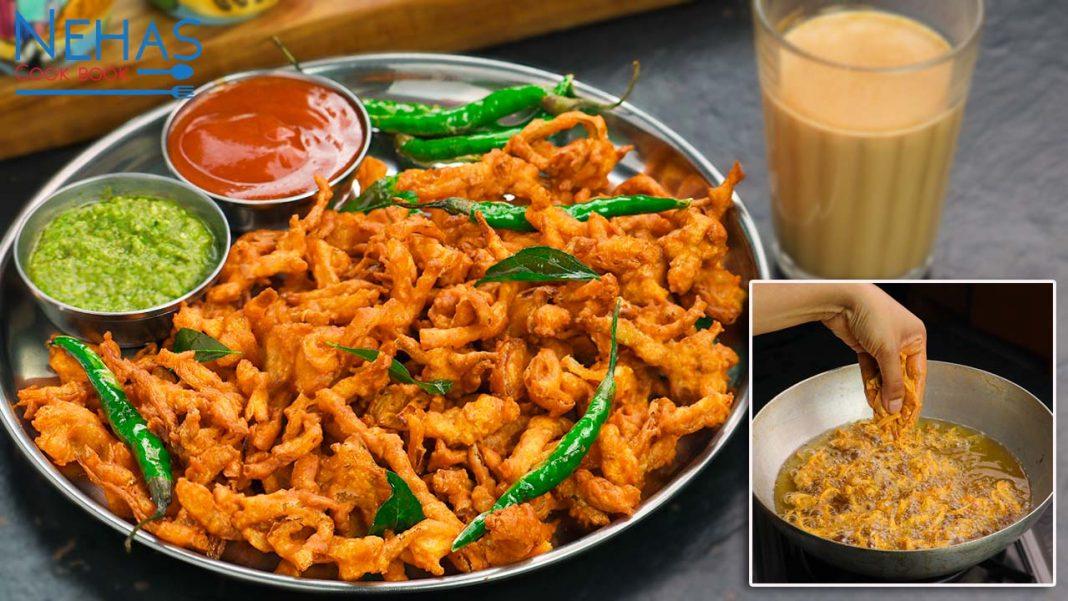Onion pakoda | crispy onion pakodi | how to make onion pakoda | onion ...