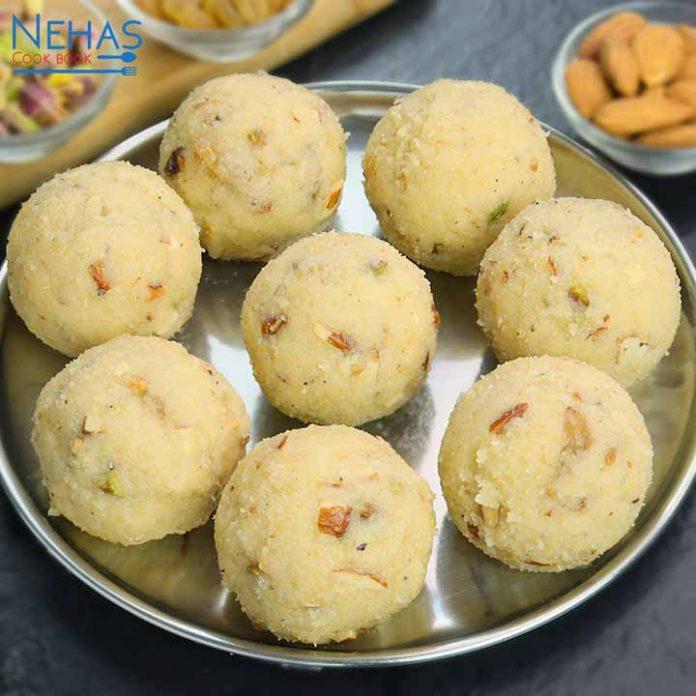Rava na ladoo | how to make rava laddu | easy sooji laddu or sooji ...