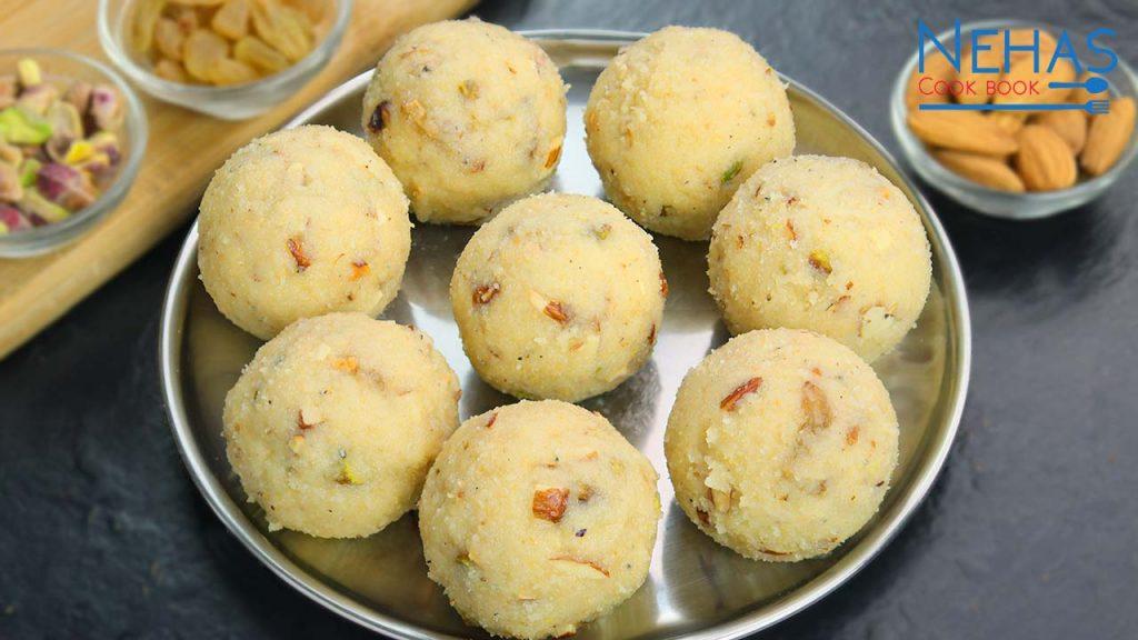 Rava na ladoo | how to make rava laddu | easy sooji laddu or sooji ...