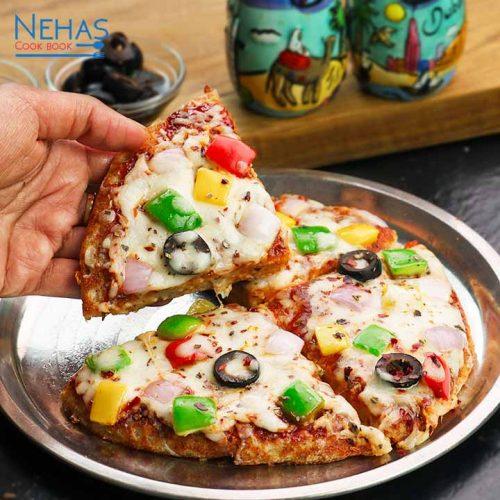 Instant pizza recipe | leftover roti snacks | roti snacks recipe | roti ...