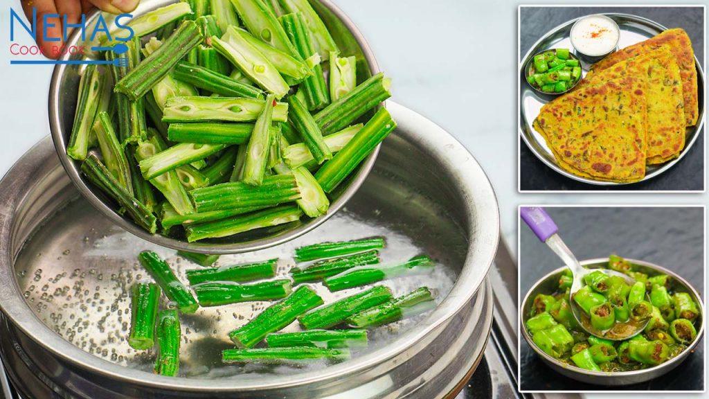 Drumstick paratha | morigna paratha | how to make layered paratha ...