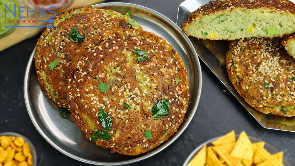 Gujarati handvo | mix vegetable handvo |mixed dal-rice handvo | handva ...