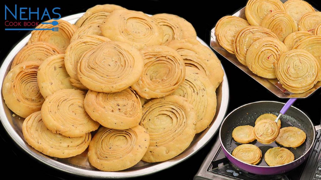 Farsi puri recipe | 2 ways layered farsi puri | verki puri | sweet ...