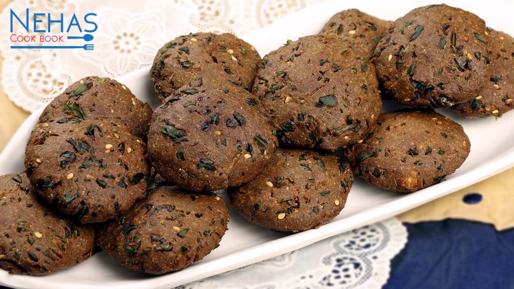 Bajri methi na vada | how to make bajra vada | pearl millet flour ...