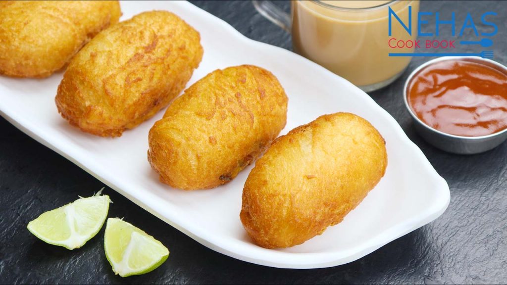 Bread roll recipe | how to make bread roll | stuffed bread roll - Nehas ...