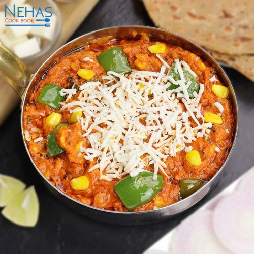 Corn capsicum masala | corn capsicum sabzi | corn capsicum paneer sabzi ...
