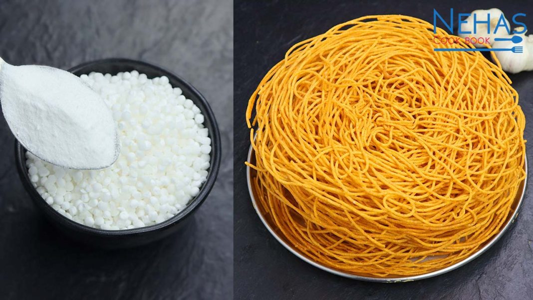 lahsun sev recipe | garlic sev recipe | lasoon sev recipe - Snacks ...
