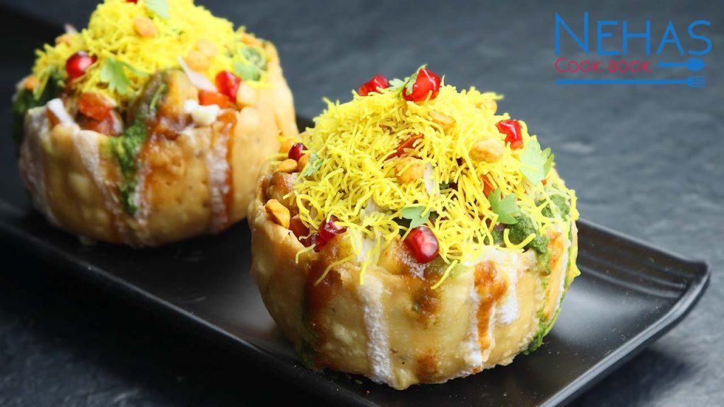 katori chaat recipe | how to make katori chaat | chaat katori recipe ...