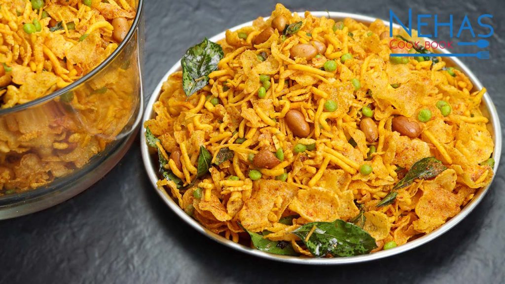 Khatta meetha chivda recipe |khatta meetha poha namkeen |khatta meetha ...