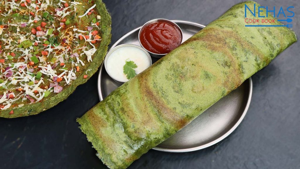 Moong dosa recipe | green moong dosa recipe | whole moong dosa recipe ...