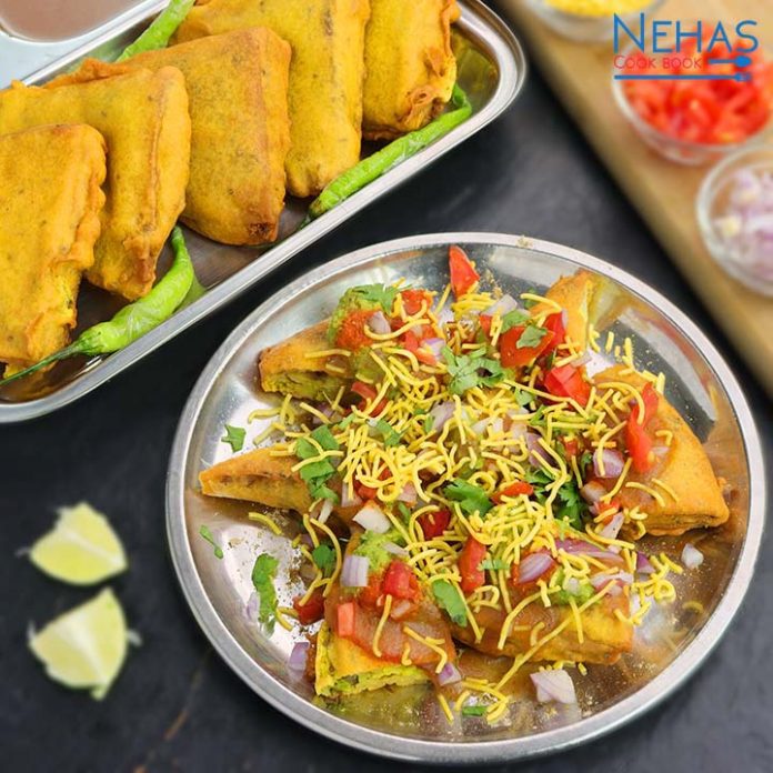 Roti pakora recipe | Roti pakora chaat recipe | leftover roti snacks ...