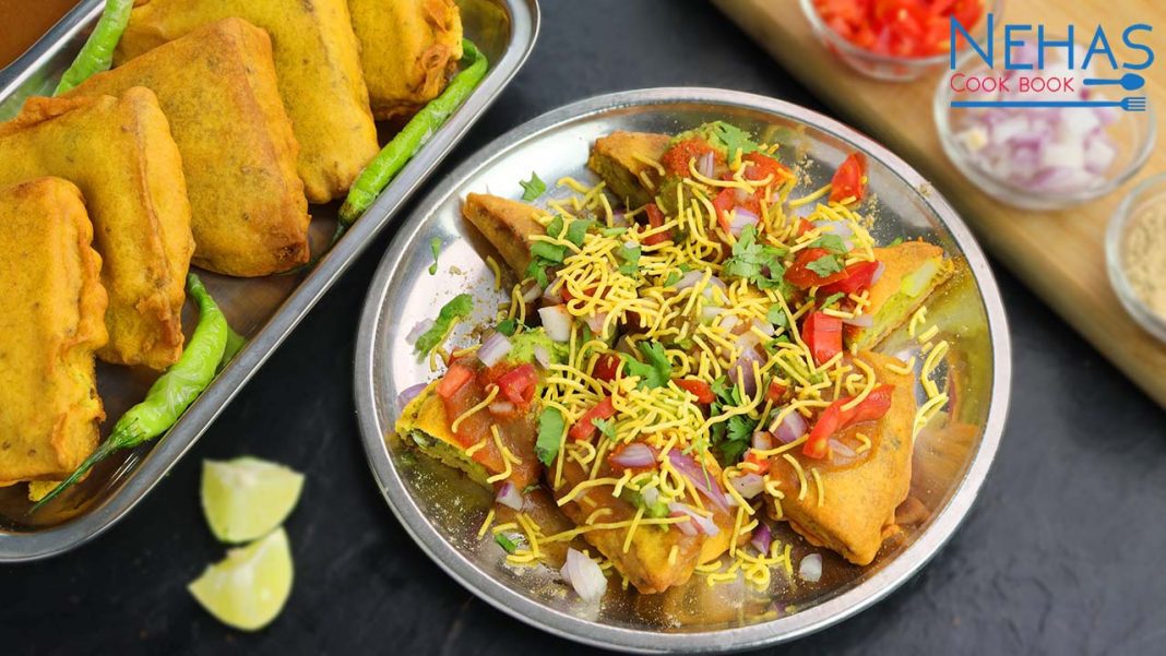 Roti pakora recipe | Roti pakora chaat recipe | leftover roti snacks ...