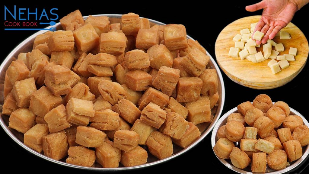 Shakarpara recipe | shakarpali recipe | sweet shakarpali | how to make ...