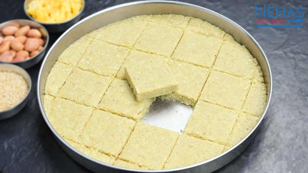 Sing and til sukhadi recipe| Til peanuts burfi |how to make peanuts and ...