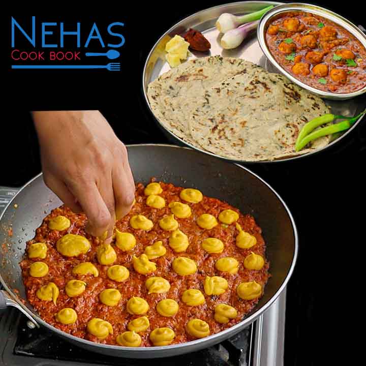 Thali recipe | besan sabzi recipe | easy besan sabji recipe | masala ...