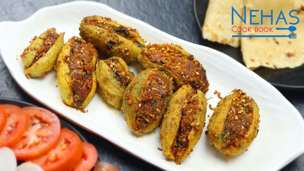 Bharela karela recipe | stuffed karela with besan | bharwa karela ...