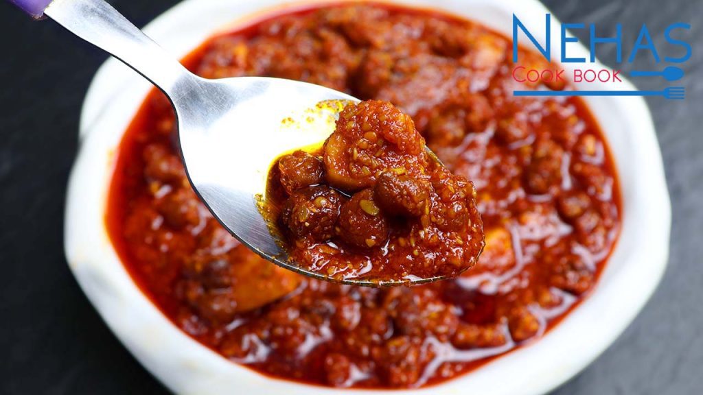 Gujarati chana methi keri pickle recipe | how to make chana methi ...