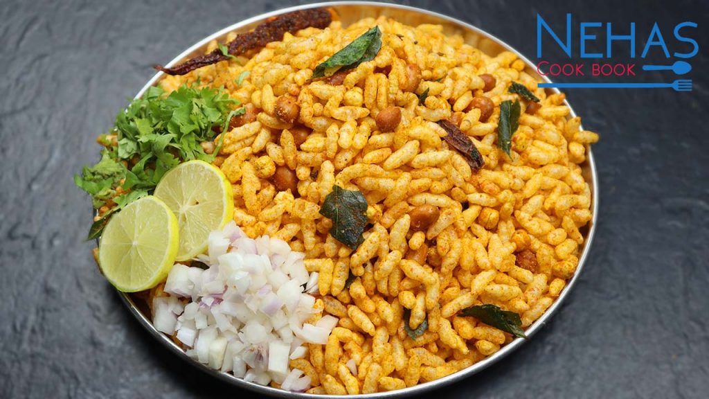 murmura chivda recipe | spicy puffed rice | spicy murmura chivda ...