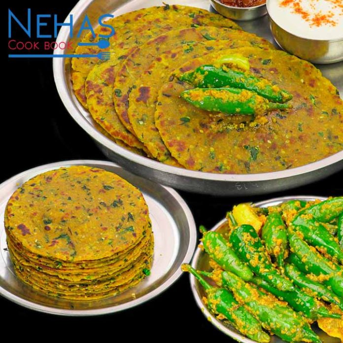 Thepla recipe | Gujarati methi thepla recipe | raita marcha recipe ...