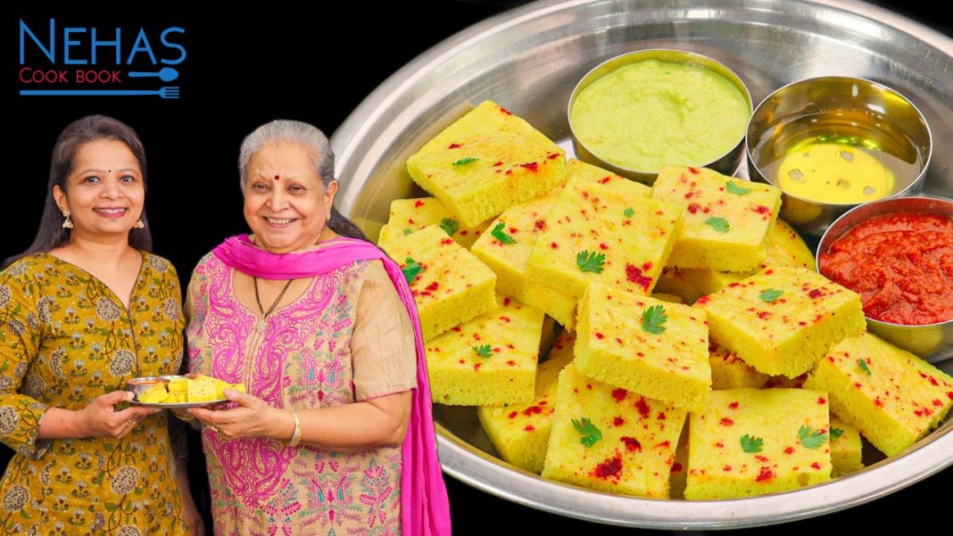 Live dhokla recipe | Instant live dhokla | Instant khatta dhokla ...