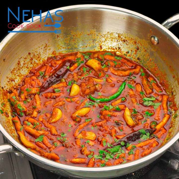 Lasan kali nu shaak recipe | lasun ki sabzi | lehsun ki sabji - Nehas ...