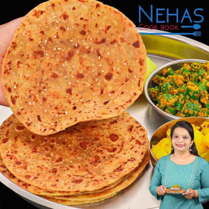 Meetha thepla recipe | sweet thepla recipe | Gujarati thepla recipe ...