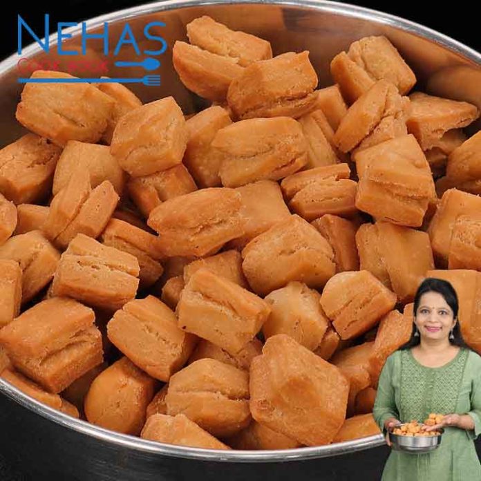 Shakarpara recipe | sweet shakarpara | shakarpali recipe - Nehas Cook Book