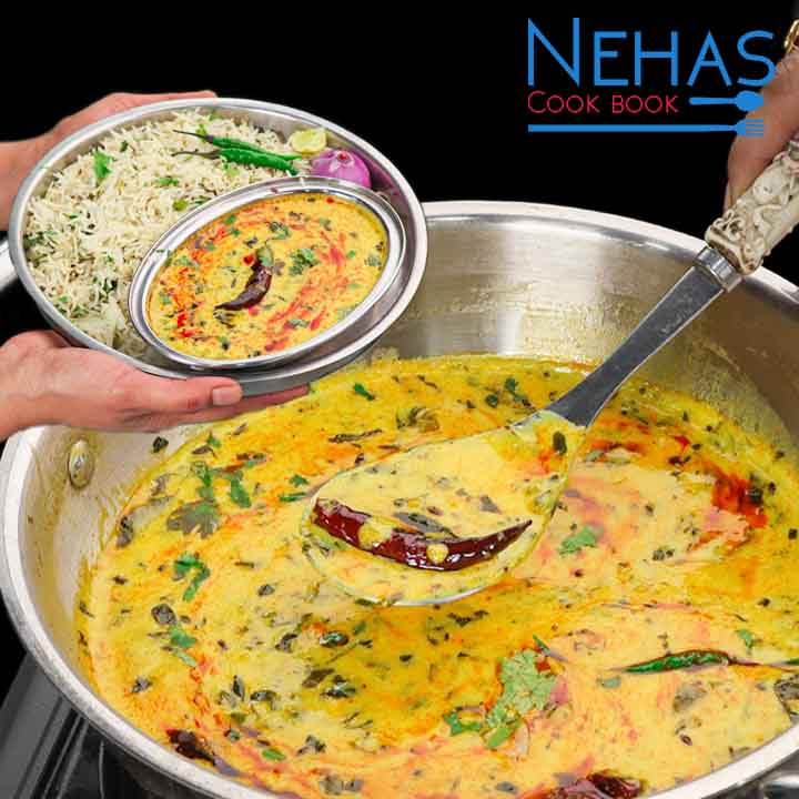 Methi kadhi recipe | jeera rice in pressure cooker | kadhi-chawal ...