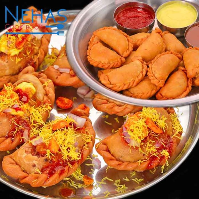 Tikha ghughra recipe | street style tikha ghughra | spicy ghughra - Nehas Cook Book