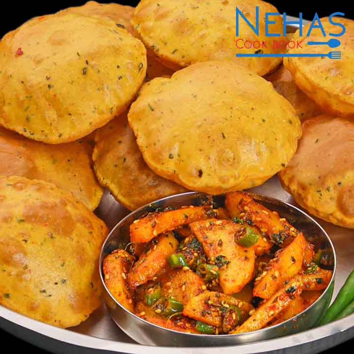 Masala puri with batata sabji | poori and aloo ki sabji | puri shak ...