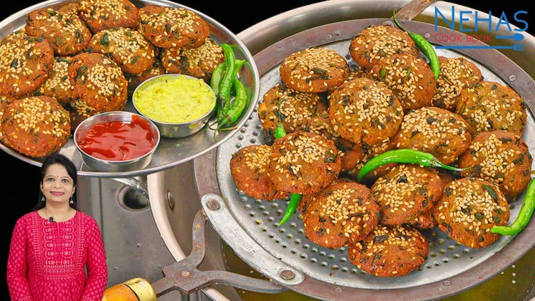 Bajri methi na vada recipe | bajri na vada | bajri dhebra - Snacks ...