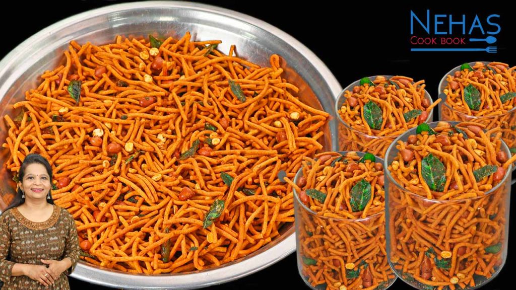 Tikha gathiya recipe | tikha gathiya namkeen recipe | market style ...