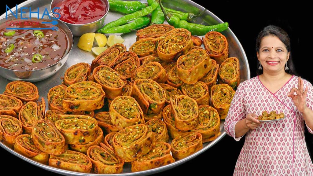 Leftover roti nasta recipe | leftover roti snacks | crispy roti roll ...