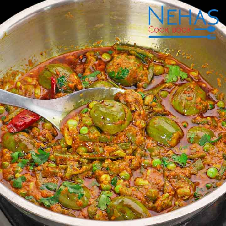 Ringan valor nu shak recipe | Gujarati ringan valor nu shak | papdi ...