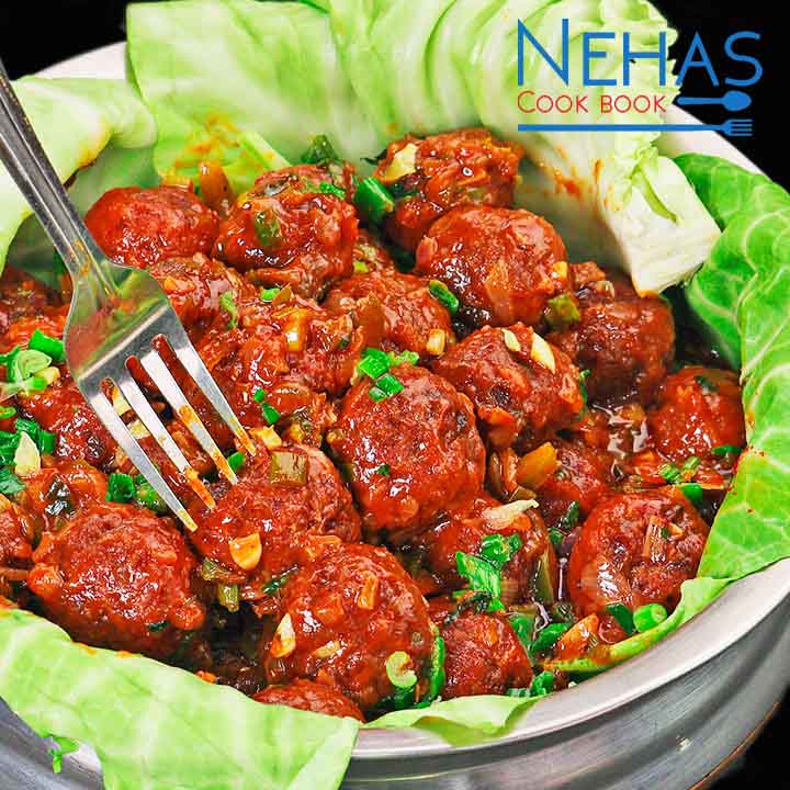 Dry Manchurian recipe| dry cabbage Manchurian | Manchurian recipe ...