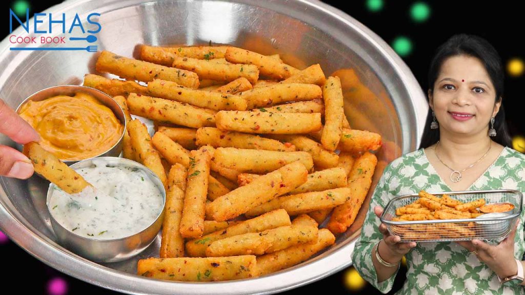 Crispy Finger chips recipe | crispy potato finger | French fries with ...