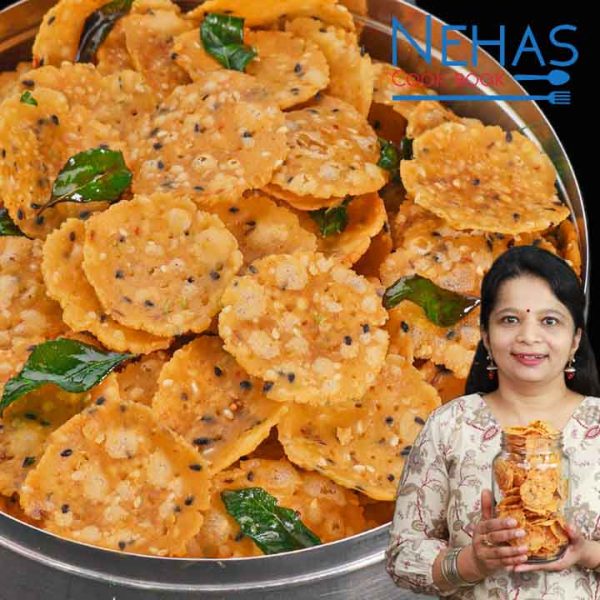 Rice chips recipe | rice flour chip | crispy rice chips - No Onion No ...