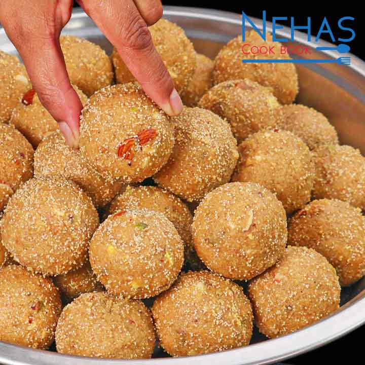 Churma na ladoo recipe | Gujarati churma na laddu | churma ladoo ...