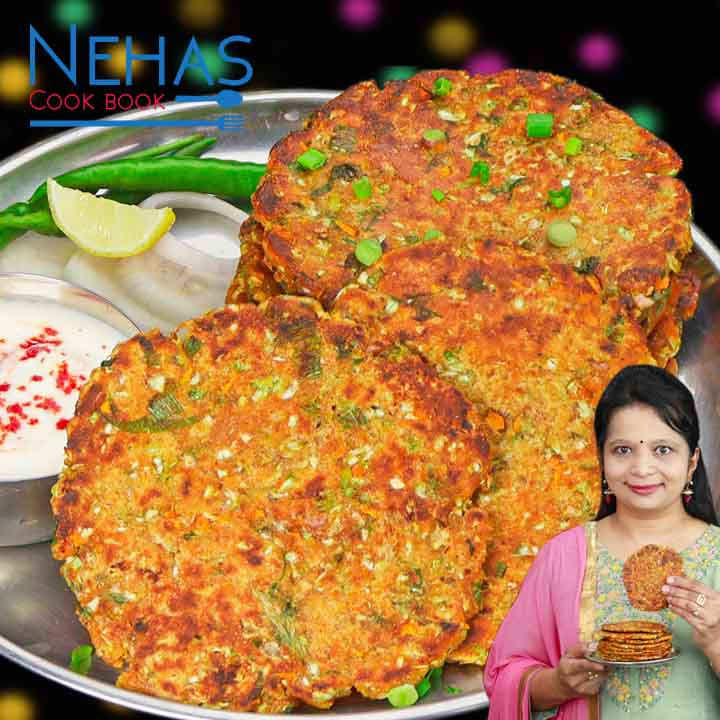 Bhakri recipe | masala bhakri | mix vegetable bhakri - Breakfast ...