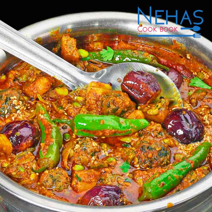 Gujarati undhiyu in pressure cooker | instant undhiyu | undhiyu recipe ...