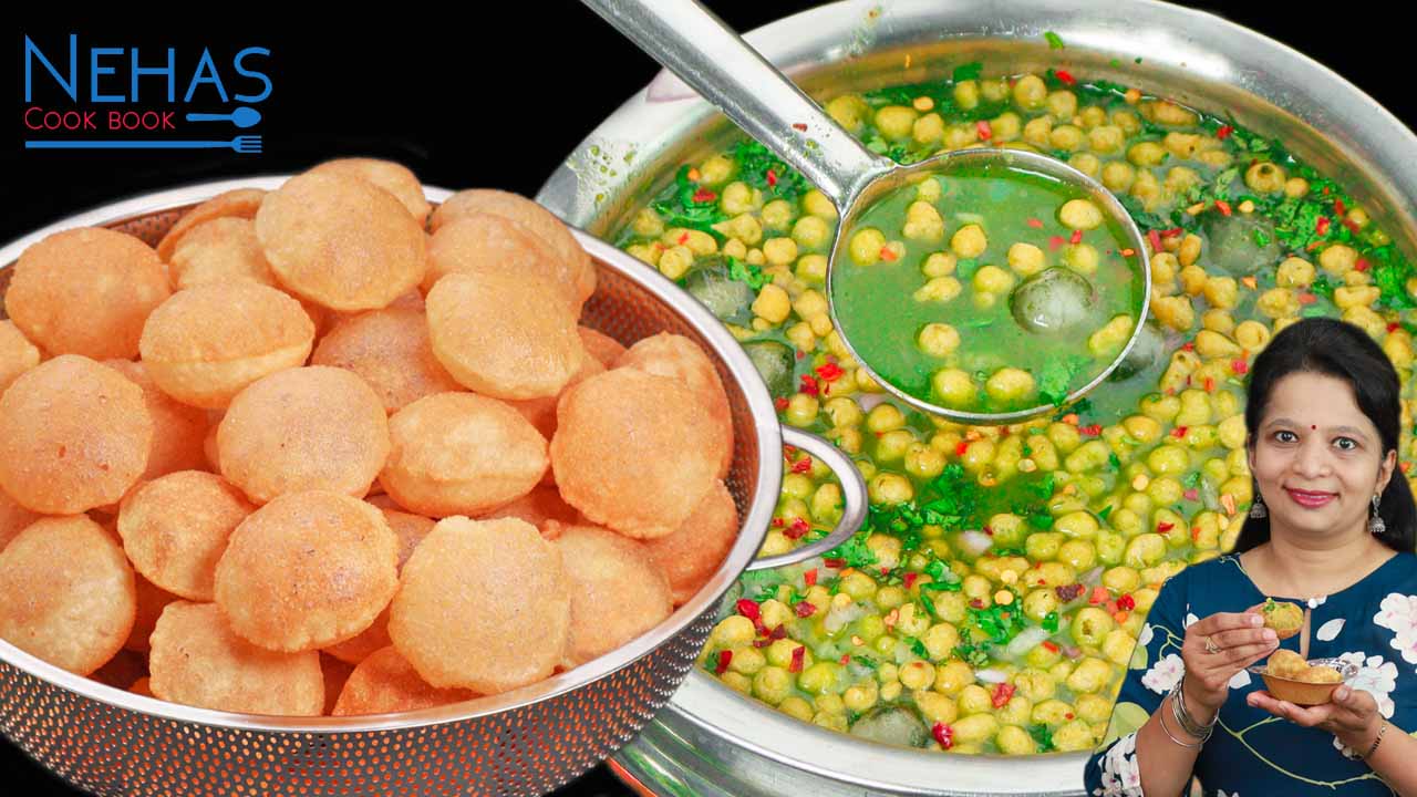 Street style Pani Puri Recipe | pani puri with tips | Golgappa or ...